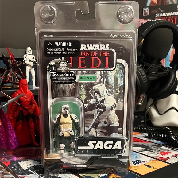 Star Wars | Toys | Star Wars Biker Scout Action Figure | Poshmark